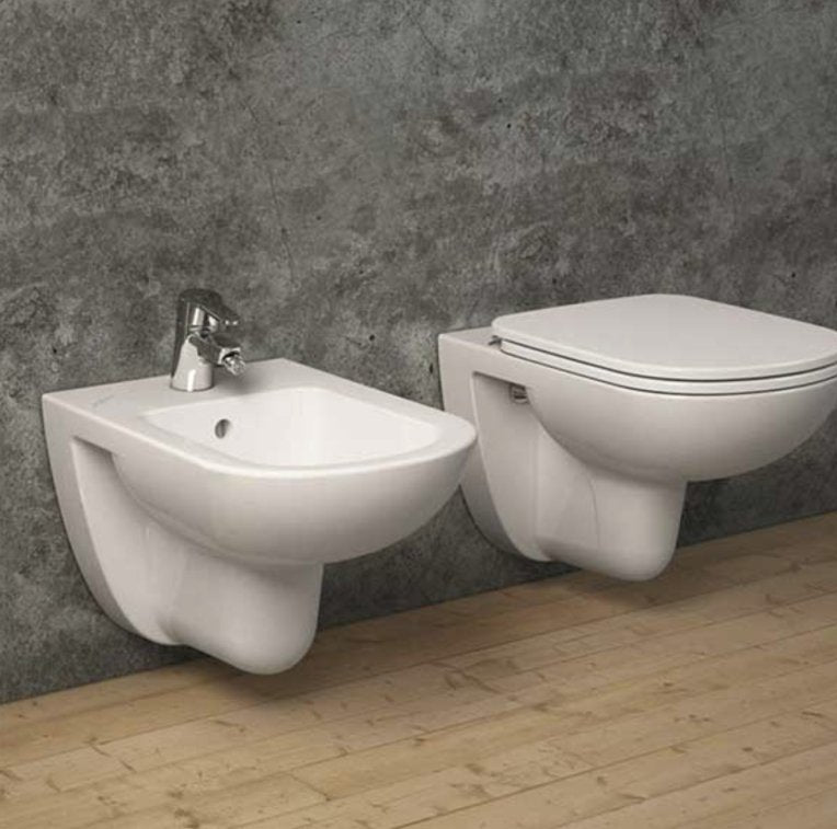 Wc + Kapak Gemma2 Dolomite Sospeso Rrethore - Teoren